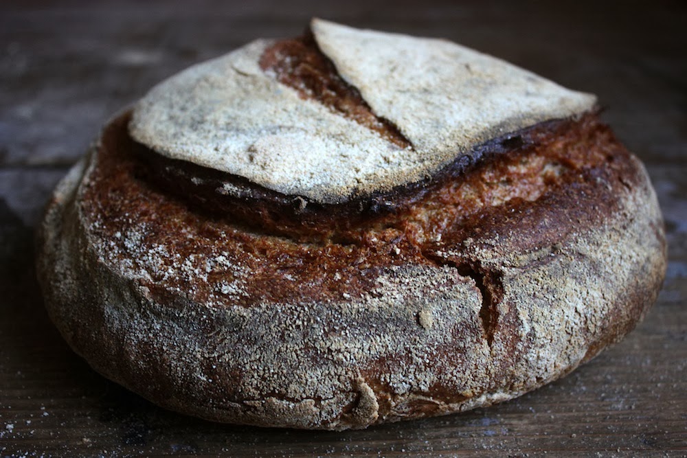 Tartine Bread Experiment: Wheat-Rye 10%