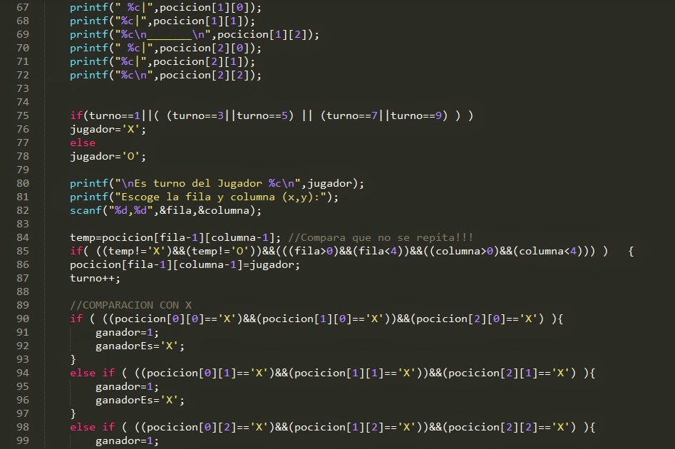 Juego del Gato | Todo Programado C/C++