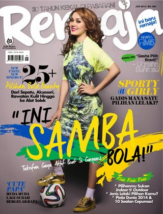 14 Cover Muka Depan Majalah Remaja Sepanjang Tahun 2014..!!!
