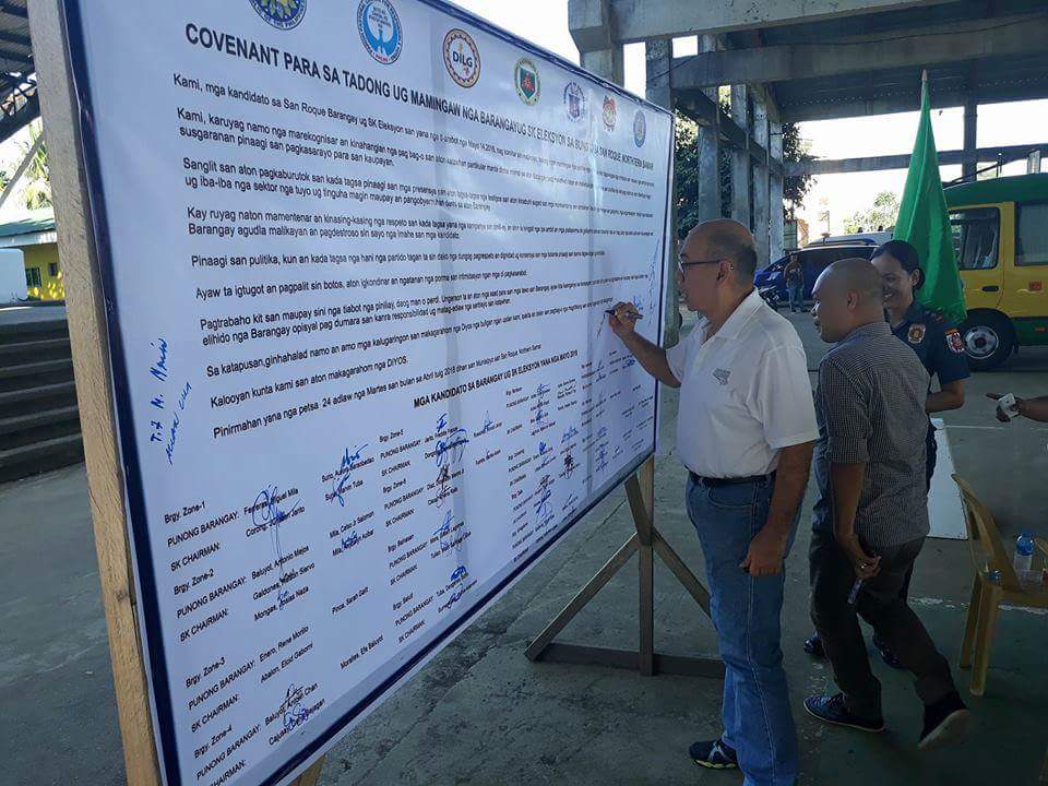 San Roque, Northern Samar Candidates Push for Peaceful Elections ...