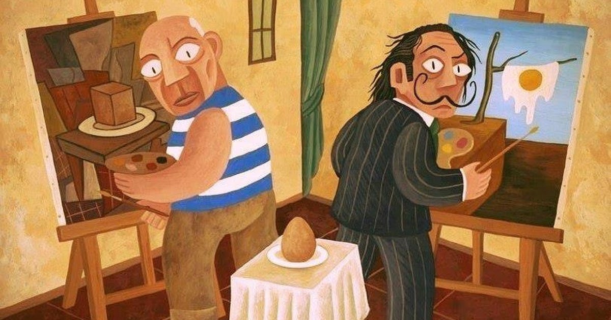 BoaBaiEla: Picasso e Salvador Dali