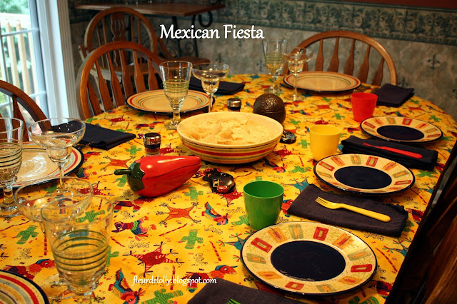 Fleur de Lolly: Mexican Fiesta Table Setting