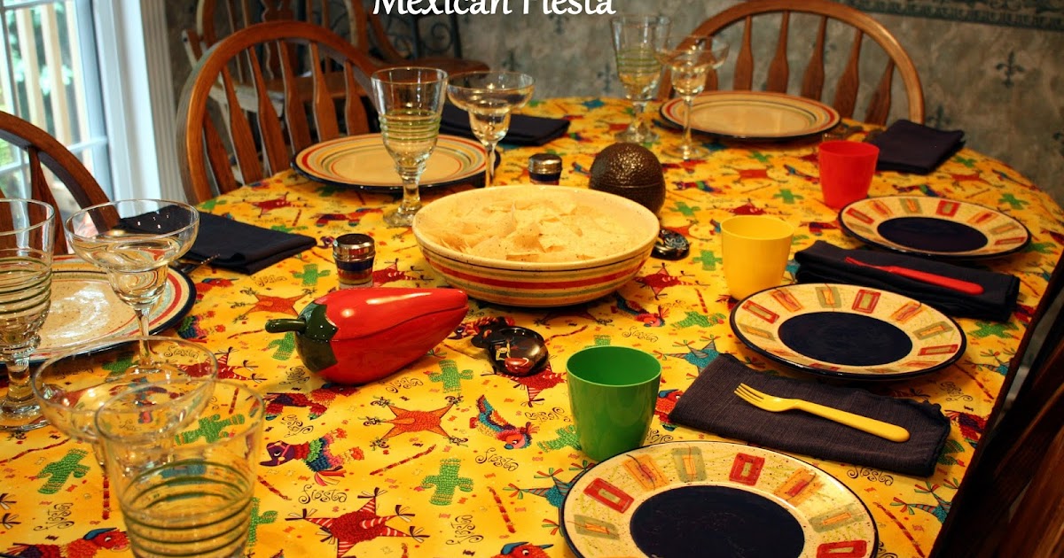 Fleur de Lolly: Mexican Fiesta Table Setting