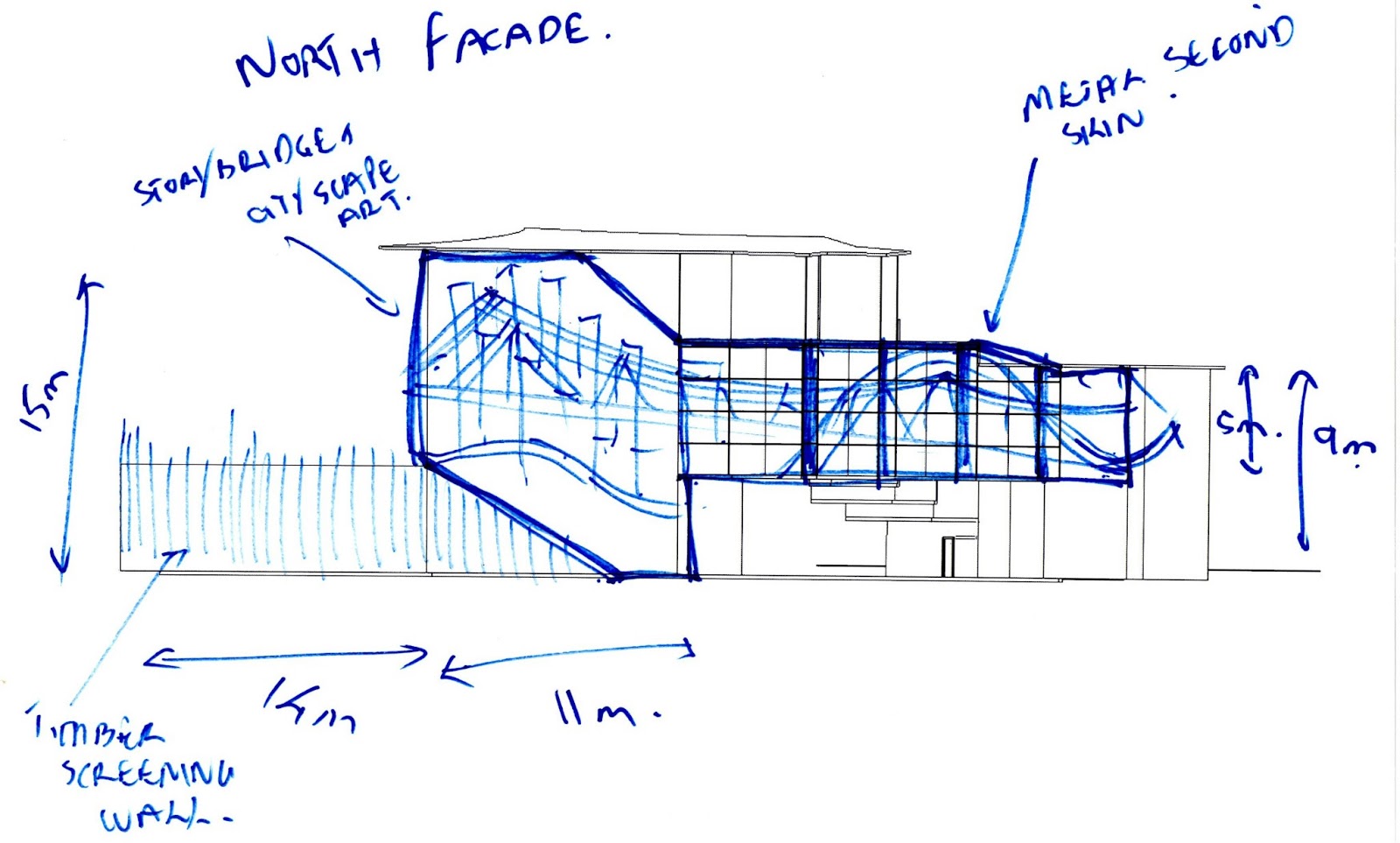 DAB510- 2013 - Architectural Design 5 : PROJECT 3- Facade Development