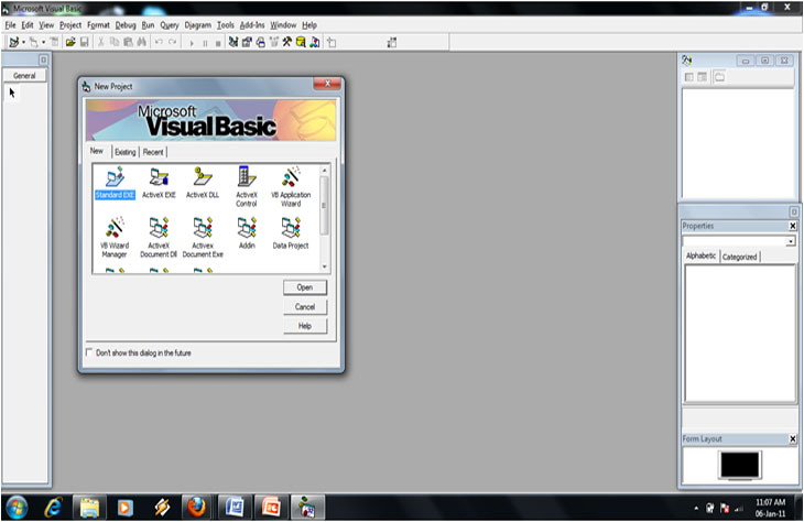 Belajar: Membuat aplikasi visual basic