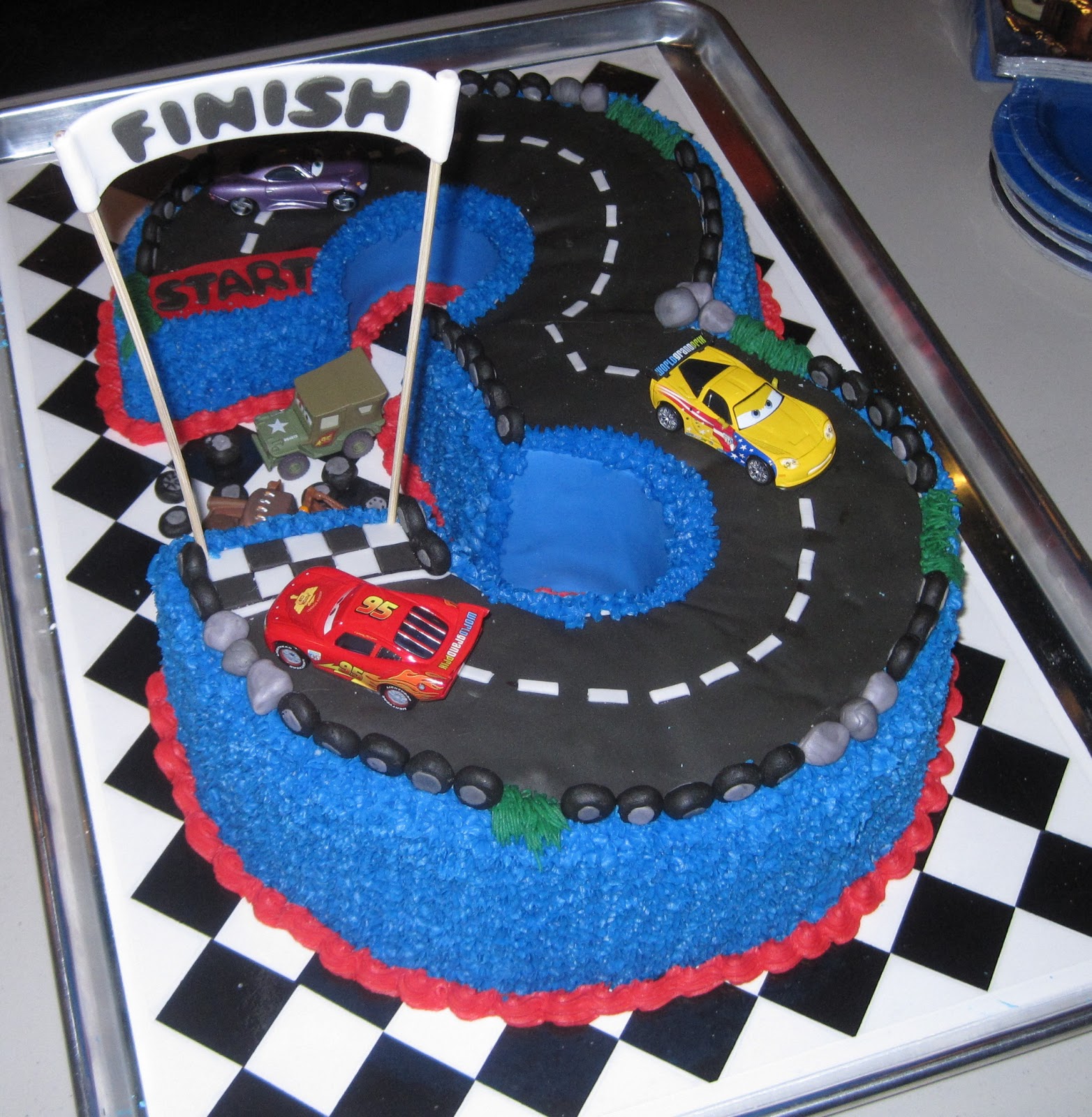 Blossom Cakes: 3rd Birthday Cake