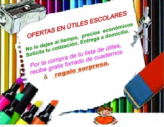 LA EMPRESA FB BAZAR PAPELERIA Y COMPUTACIÒN: OFERTAS DE UTILES ...