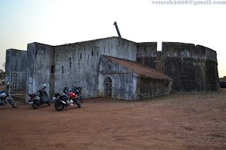 Venesh a v: The Sultan Battery watch tower , Manglore