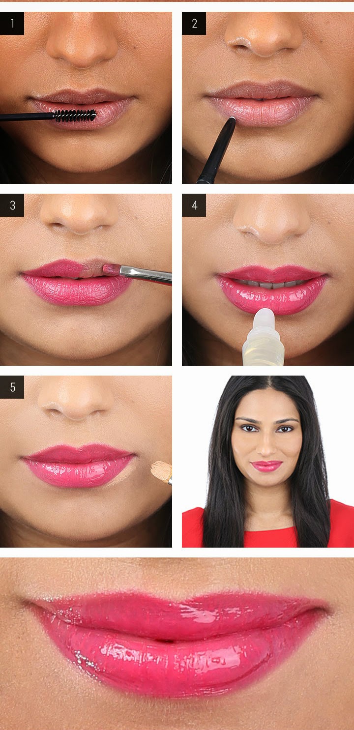 Makeup How-To: Bold Pink Pout |Hot Miami Style