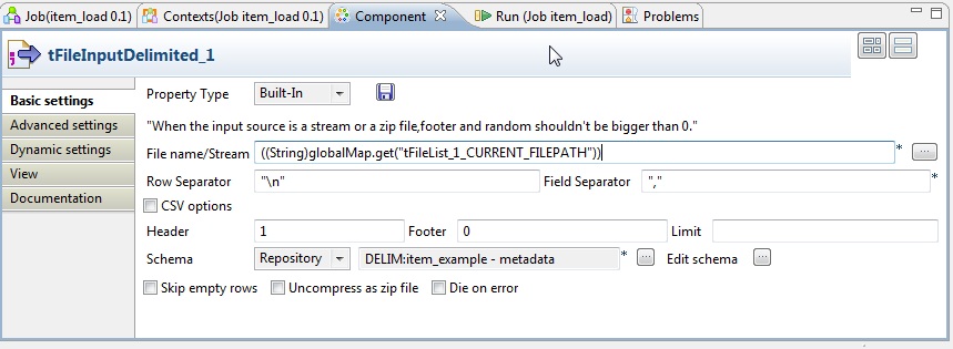 Diksha Sea Talend Combine Multiple Files Into One