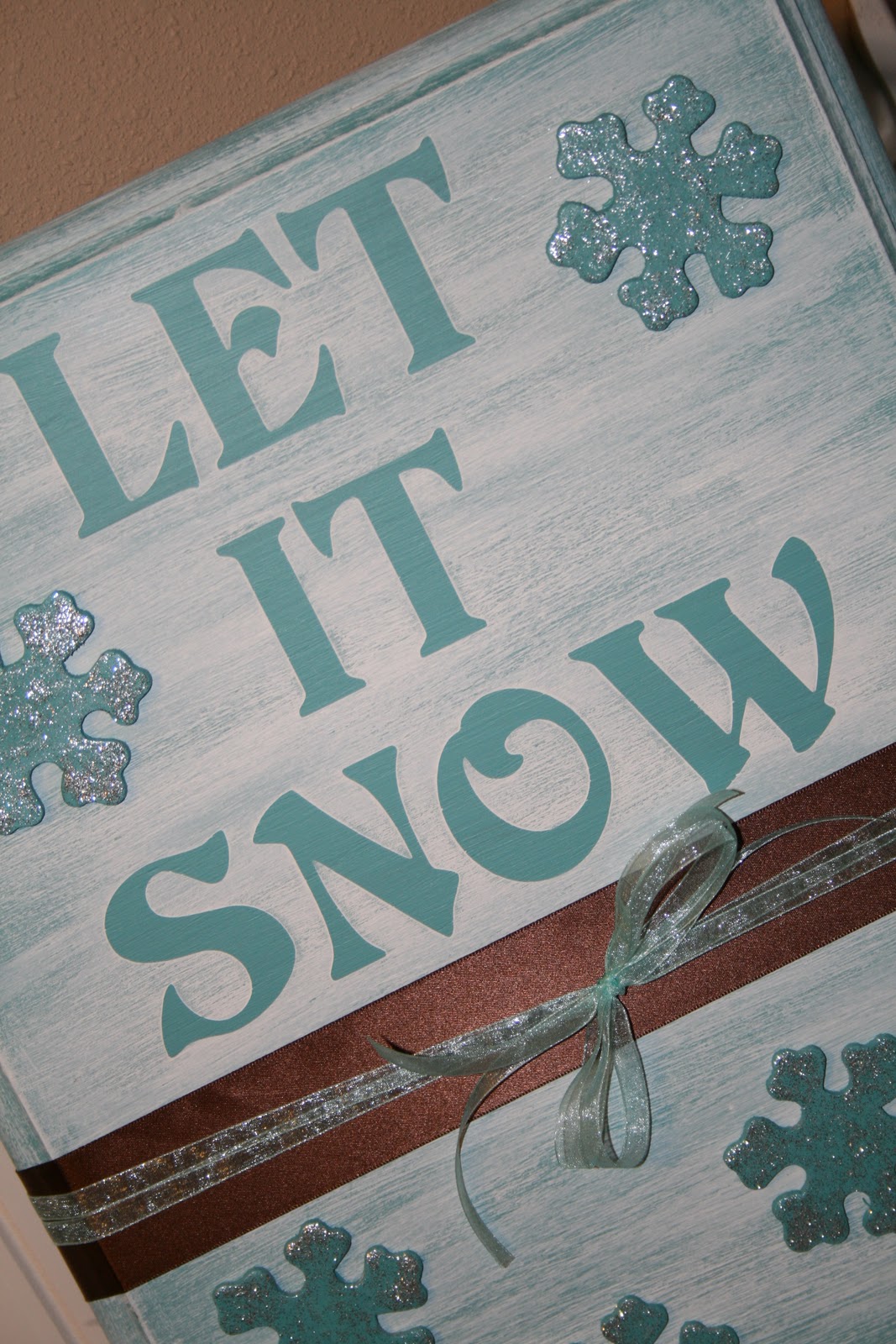 Redefining C: LET IT SNOW sign
