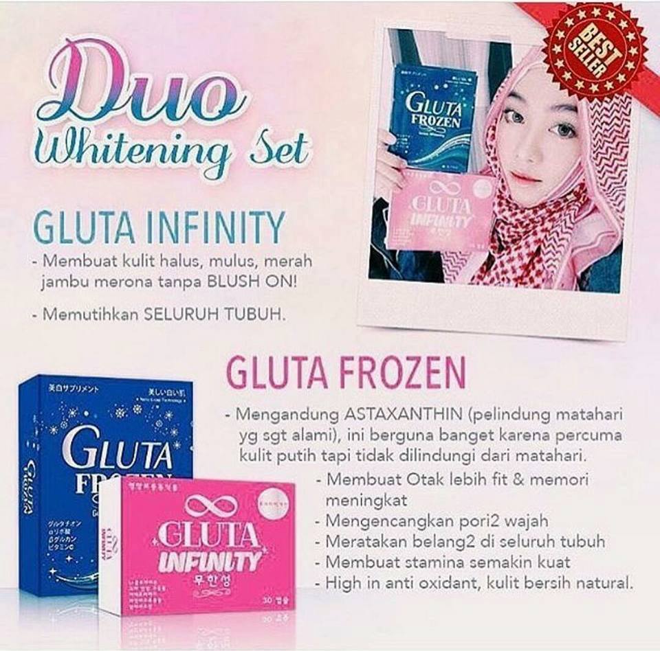 GLUTA INFINITY - HARGA MURAH ORIGINAL - HCube Shop - Pengedar/Pemborong ...