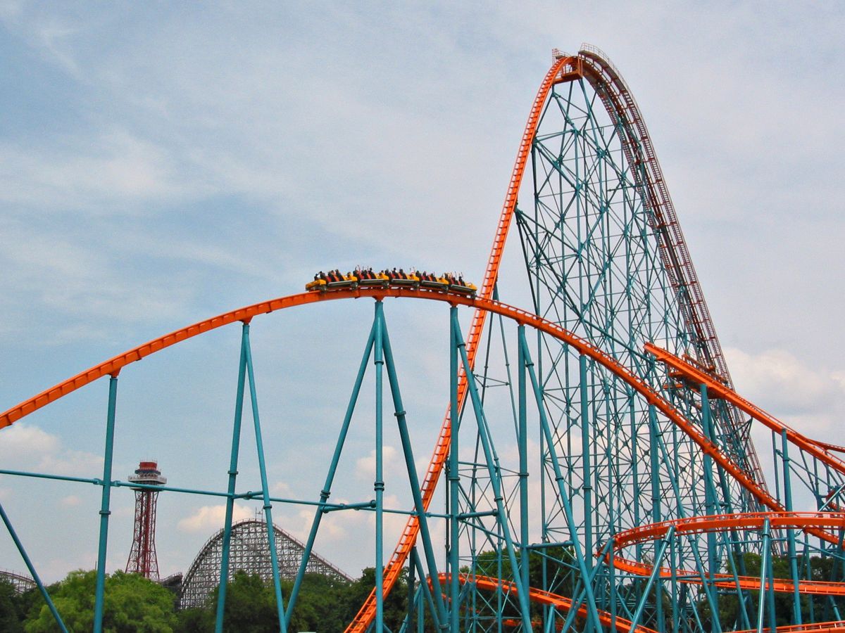 10 Roller Coaster Tertinggi di Dunia: Goliath