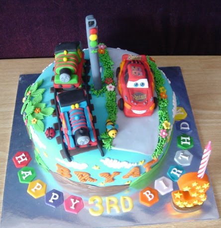 Birthday Cake Ideas: Bryan is 3