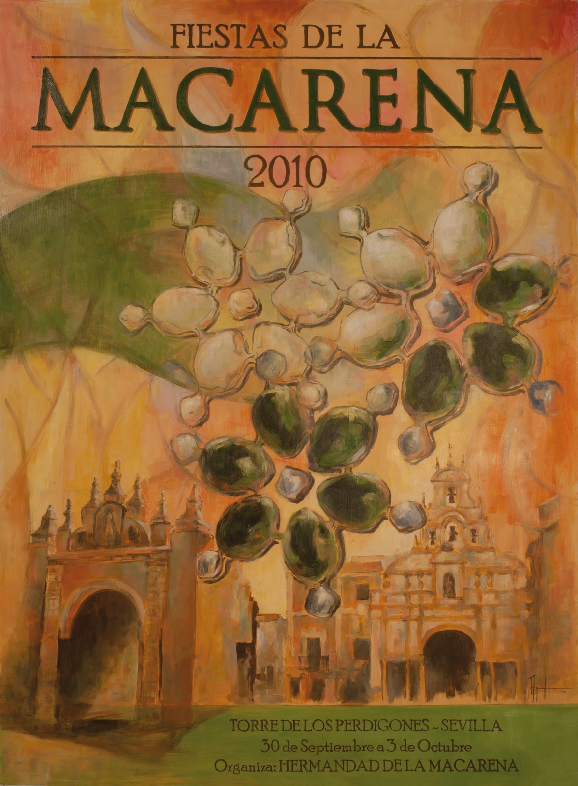 Martín de Soto (Arte): Cartel de las Fiestas de la Macarena