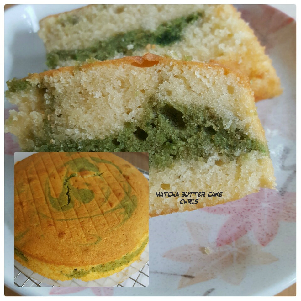 Matcha Butter Cake