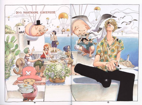 orat-oret500: One Piece Art Book