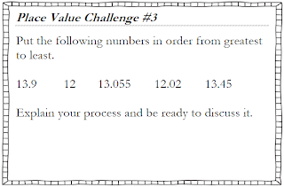Classroom Freebies Too: Place Value Challenge Cards