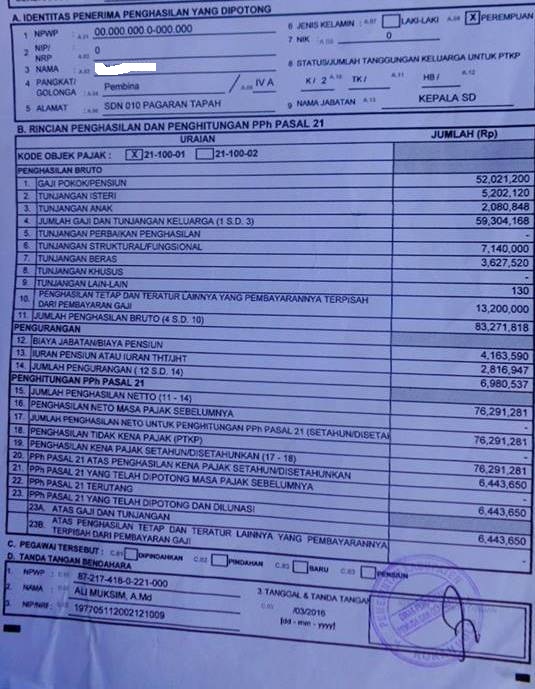 Cara Cepat Pengisian E_Filing Pajak 1721-A2 SPT 1770S Diatas 60 Juta ...