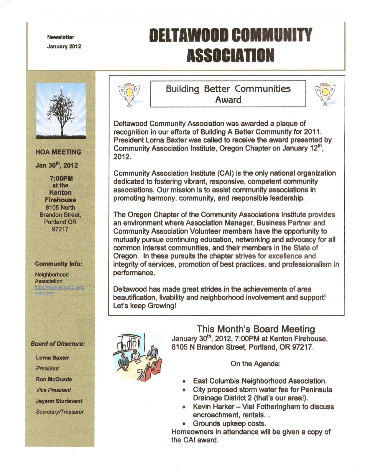 Deltawood Community Association