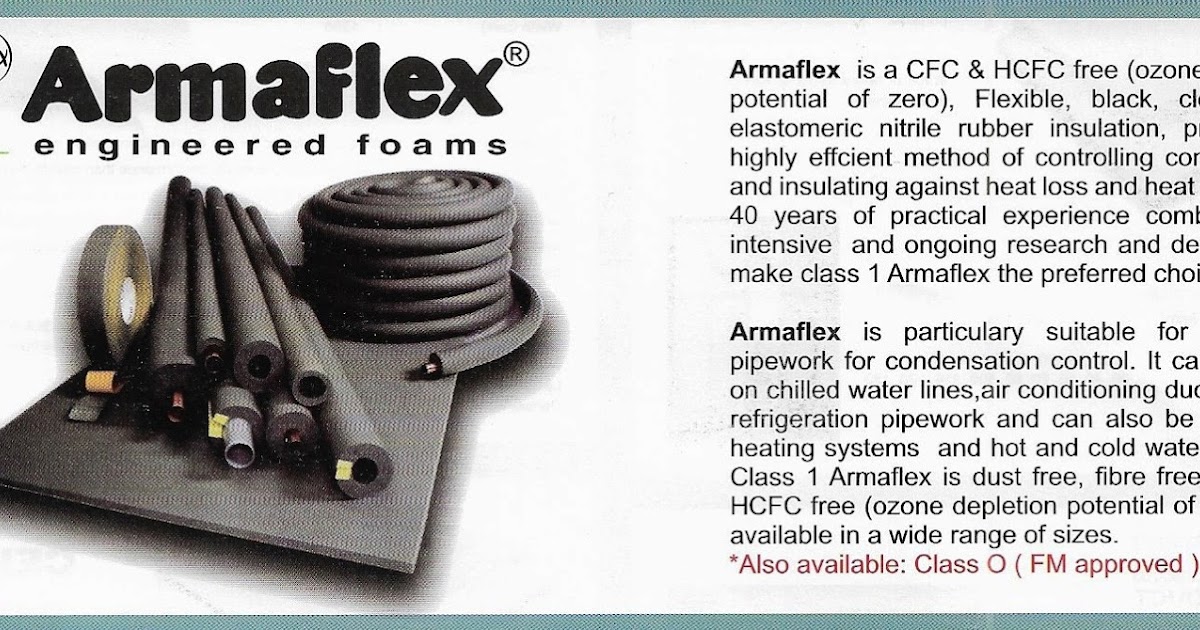 MaximaxSystems.com: ARMAFLEX RUBBER INSULATION