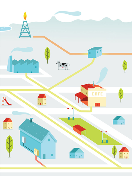 Las ilustraciones vectoriales de Alex Mathers - Área Visual