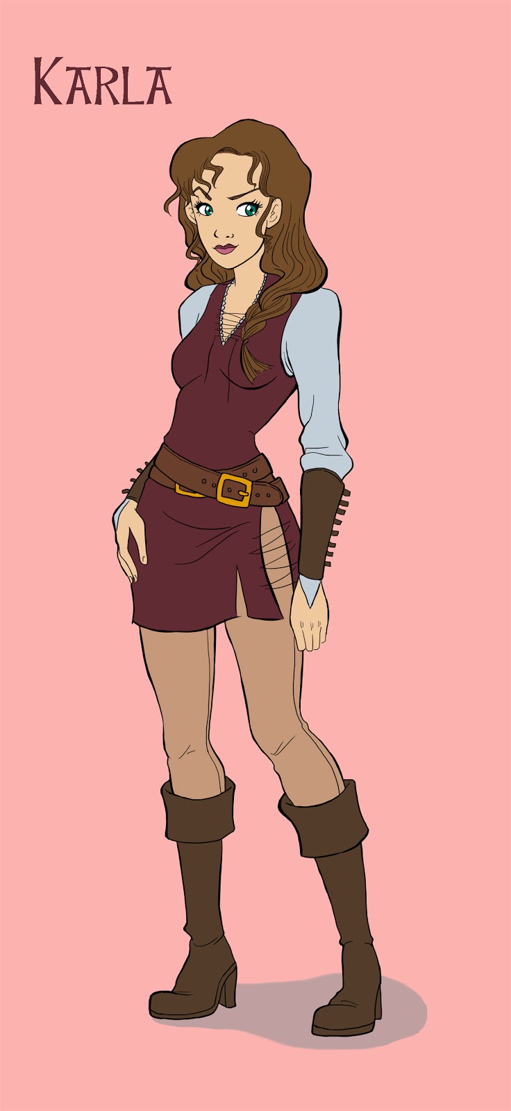 Michelle's Art: Karla Character Design