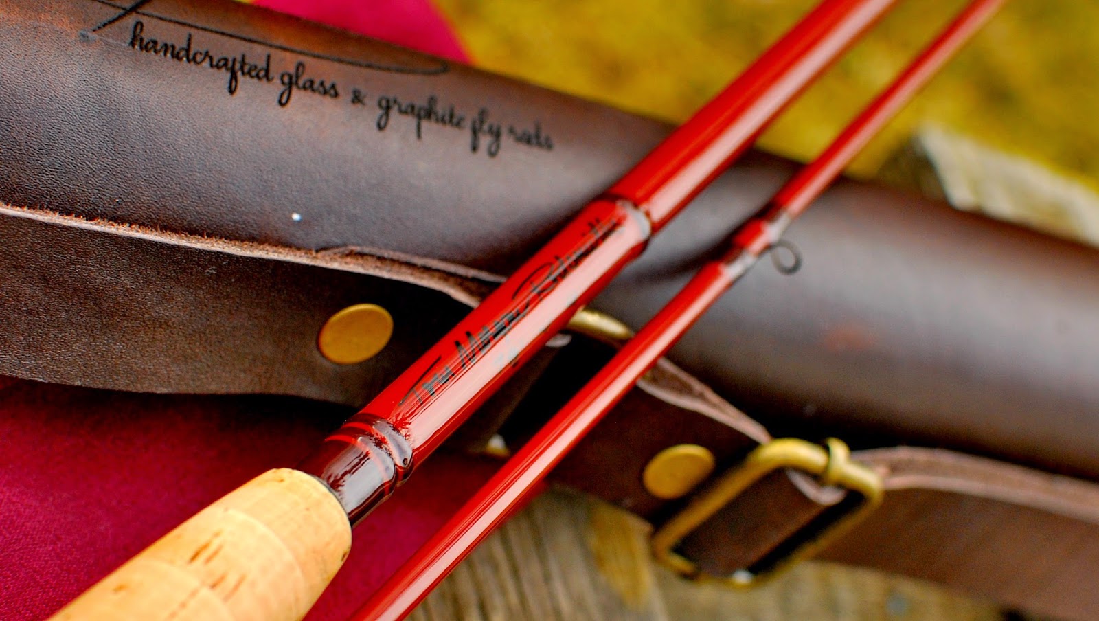 Handcrafted graphite and fiberglass fly rods: Tom Morgan 7 1/2' #4