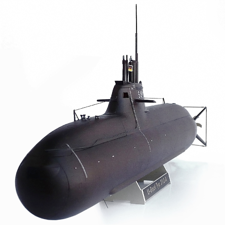 The Great Canadian Model Builders Web Page!: U-Boot Typ 212 A