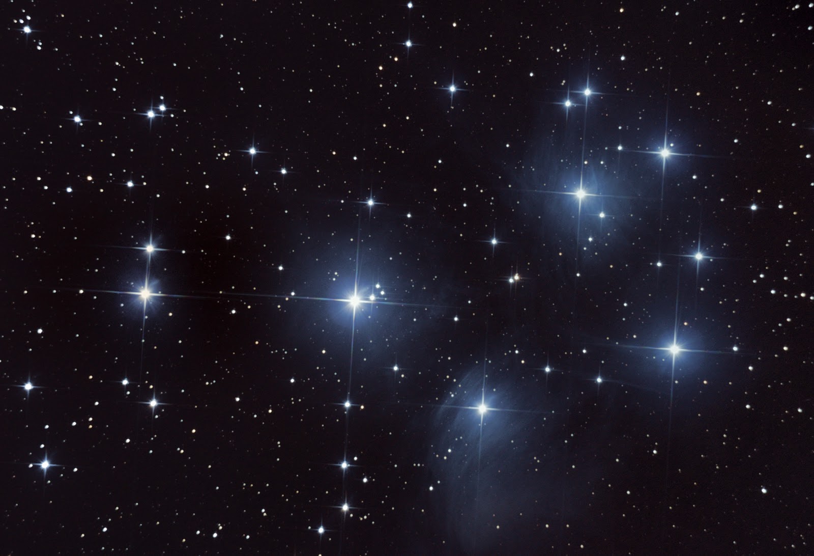 ALPHA CENTAURI ASTROFOTOGRAFIA: M45 - PLEYADES DESDE SAN ANTONIO DE ARECO