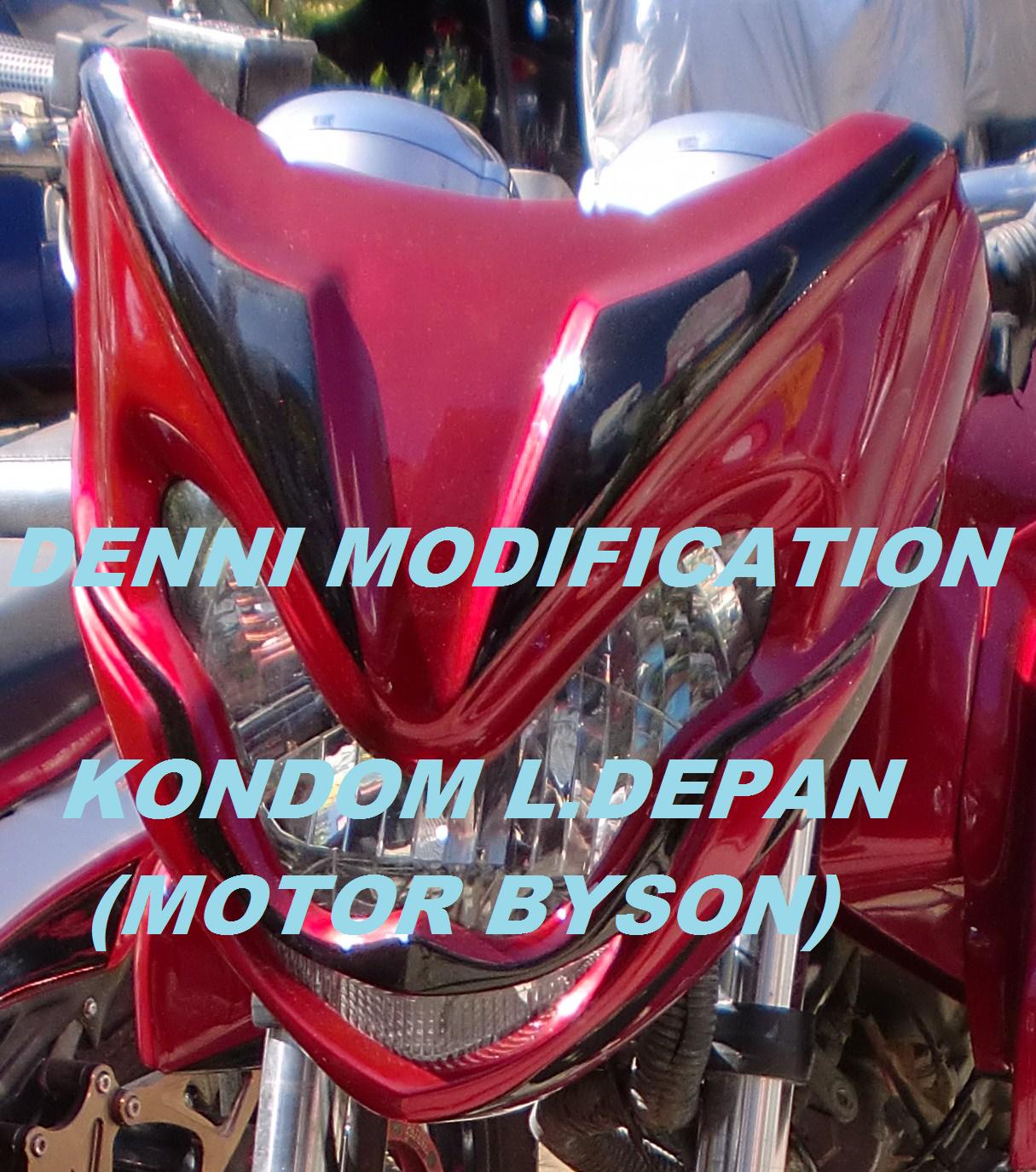 DENNI MODIFICATION: ALAT VARIASI = KONDOM LAMPU DEPAN ( MOTOR BYSON ...