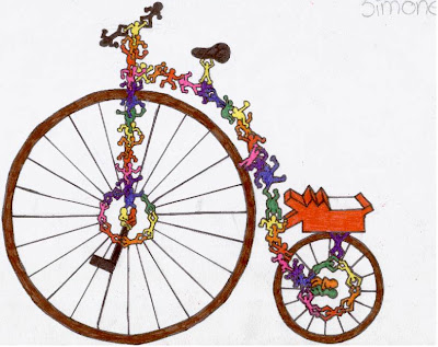 TTO 1 Simone's Art Blog: My Keith Haring bike