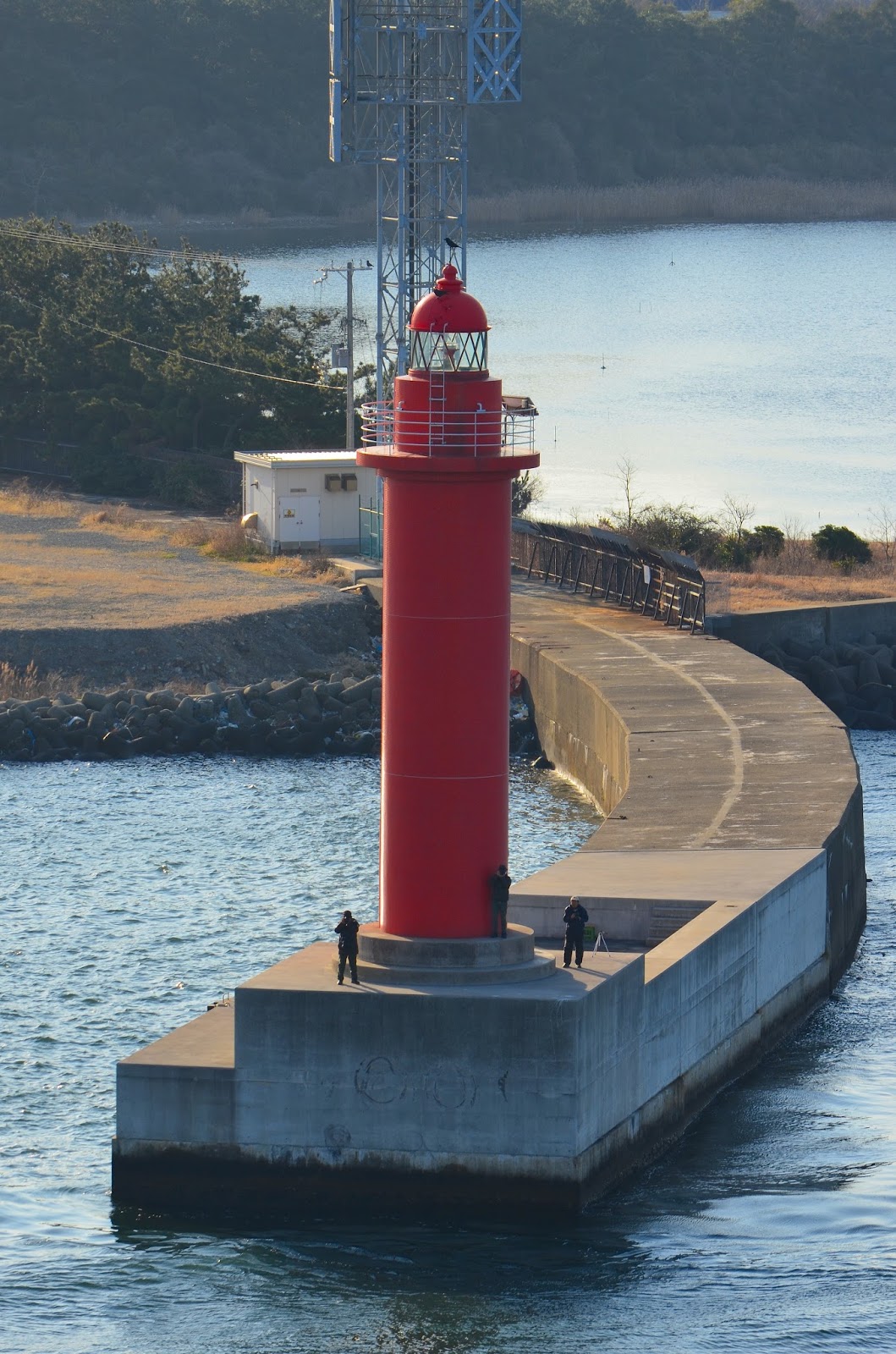 Neal's Lighthouse Blog: Osaka Main South Breakwater Lighthouse - Osaka ...