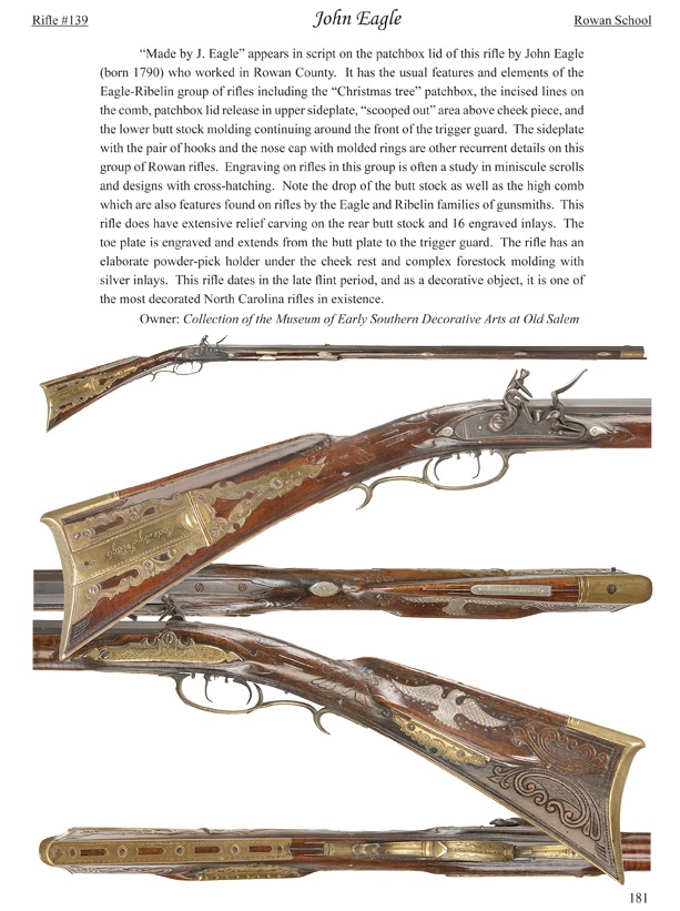Contemporary Makers: Rifle by John Eagle of Rowan County, North Carolina