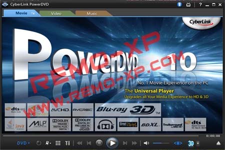 CyberLink PowerDVD 3D Mark II Ultra Max 10.0 Build 2701 Full Keygen Patch