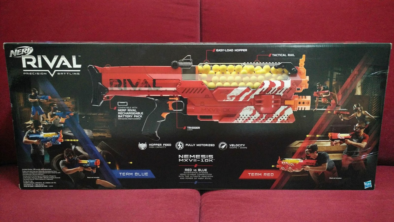 deSMOnd Collection: Hasbro Nerf "Nemesis MXVII-10K" Rival Series