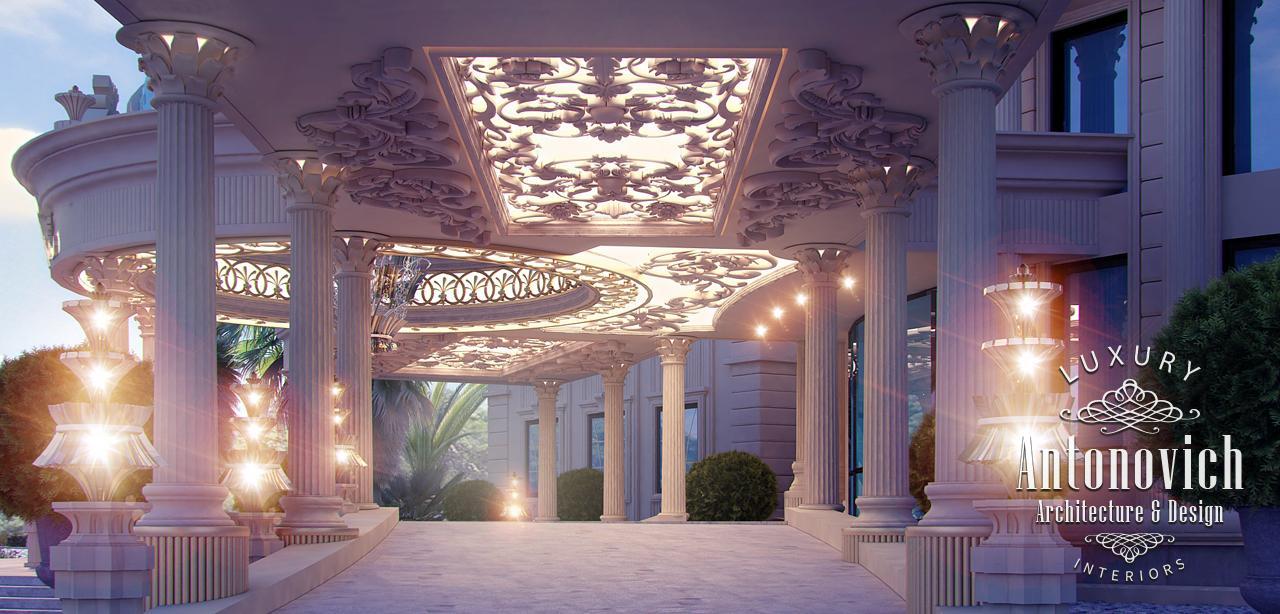 LUXURY ANTONOVICH DESIGN UAE: Exterior Villa from LUXURY ANTONOVICH DESIGN