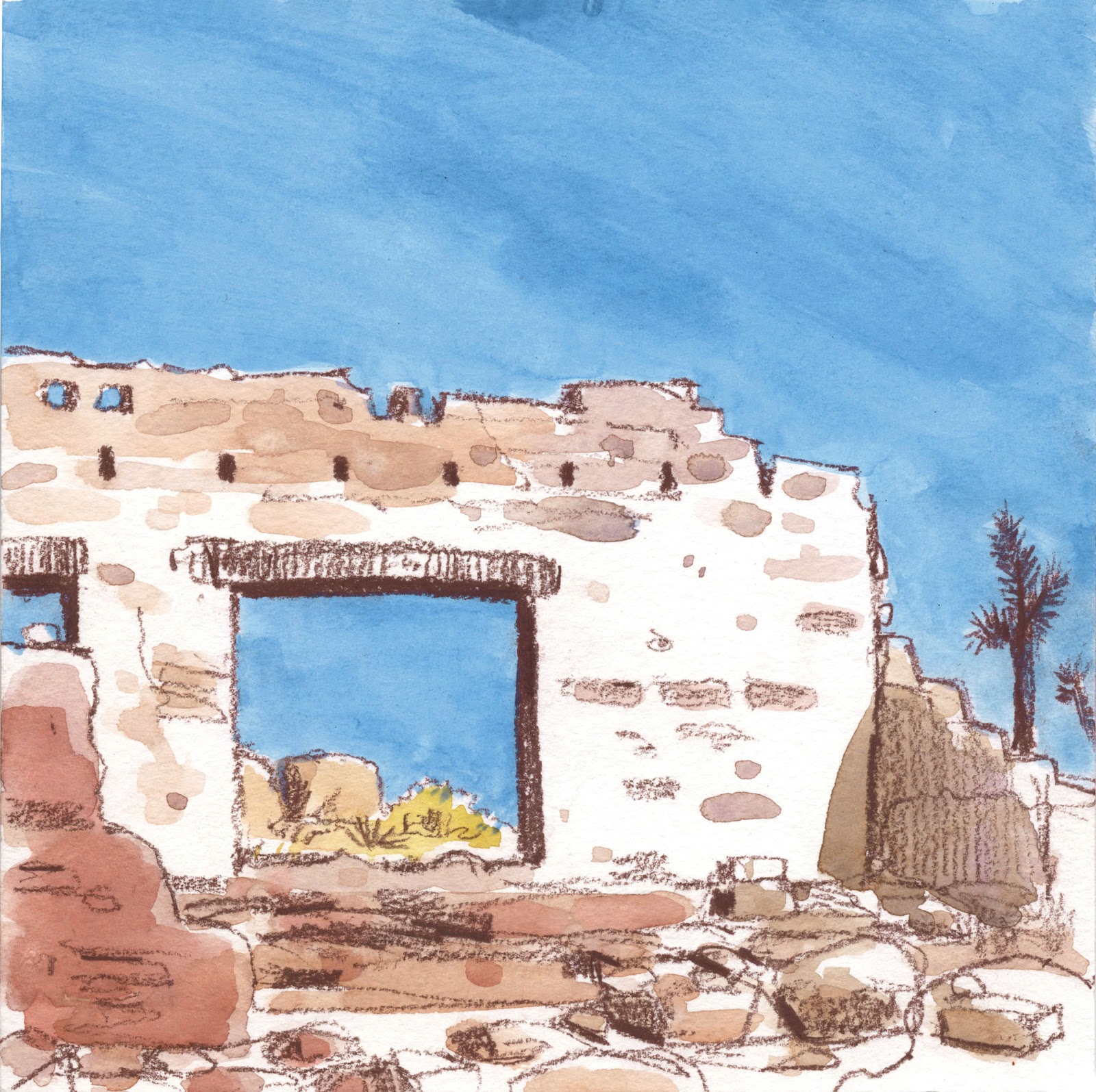 Works in Progress...On Location: More Drawing in the Desert