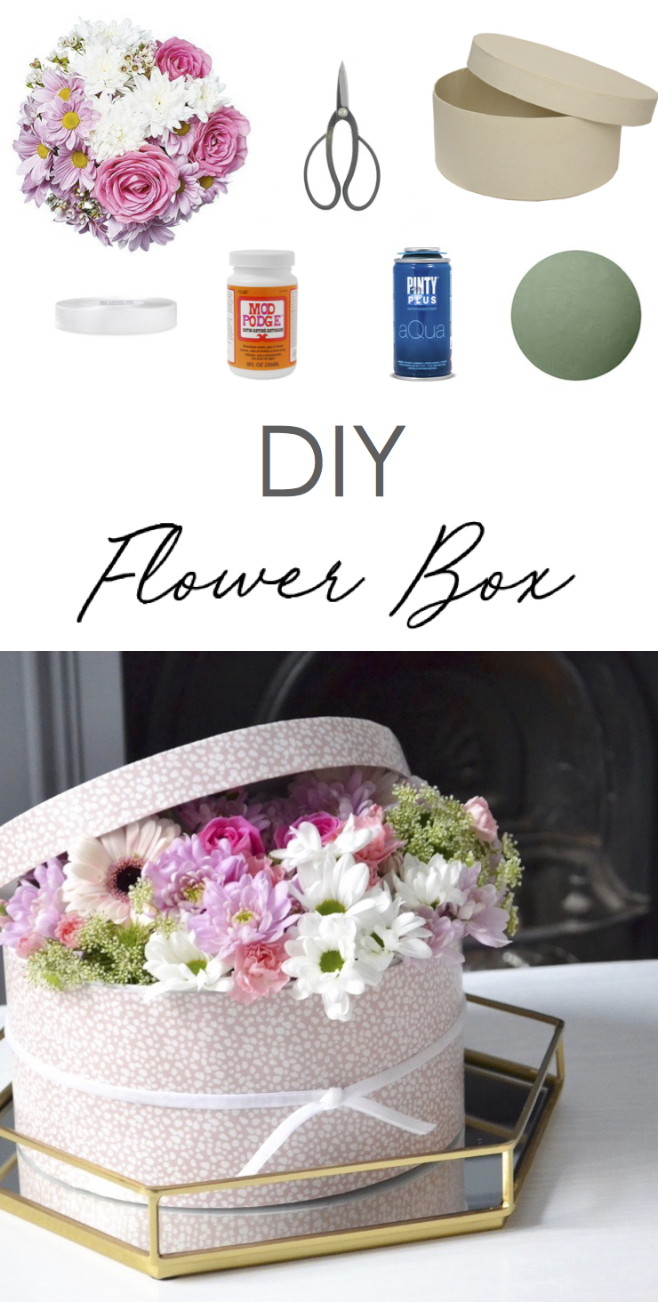 DIY Gift | Fresh Flower Gift Box | The Things She Makes