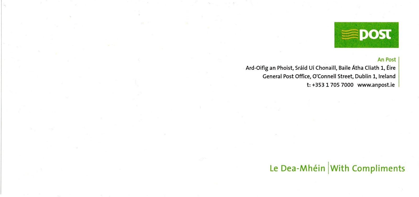 World envelope collection: Ireland