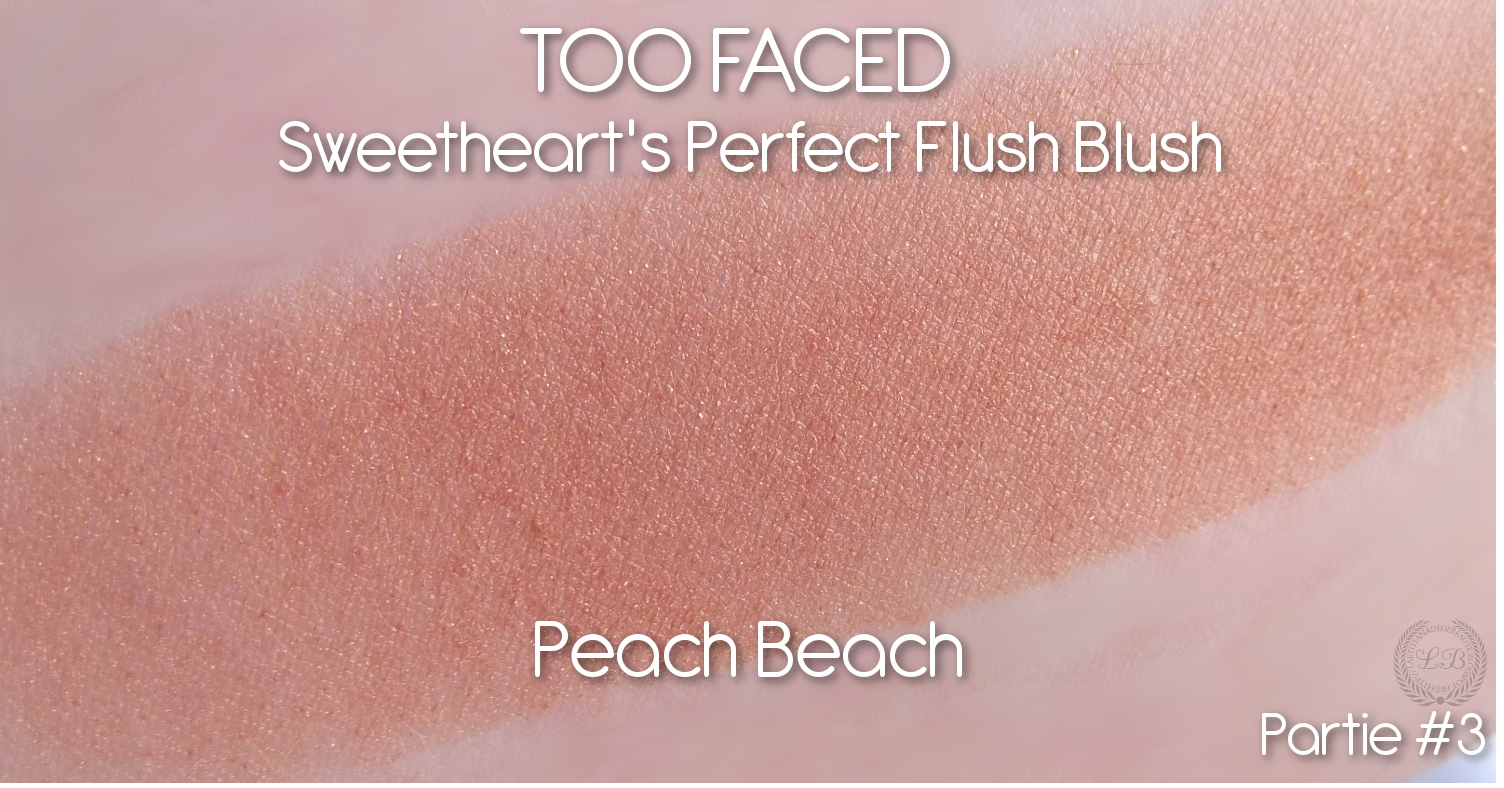 TOO FACED : Sweethearts Perfect Flush Blush.Peach Beach