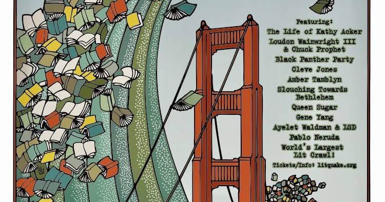 Eileen Verbs Books: LITQUAKE, SAN FRANCISCO'S LITERARY FESTIVAL