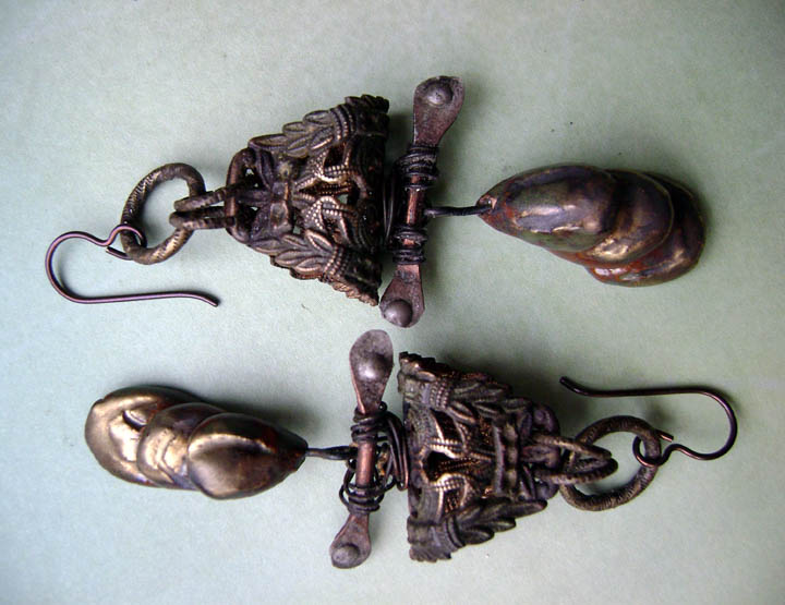 Anvil Artifacts: Earbobs for the Little Lady and Stand Still so I can ...