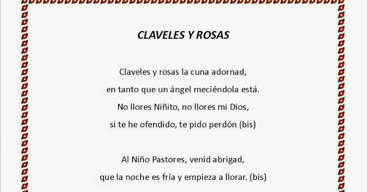 El Recado: Claveles y rosas