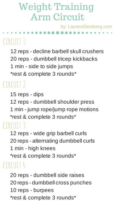 Arms Circuit - 11/13 - Lauren Gleisberg