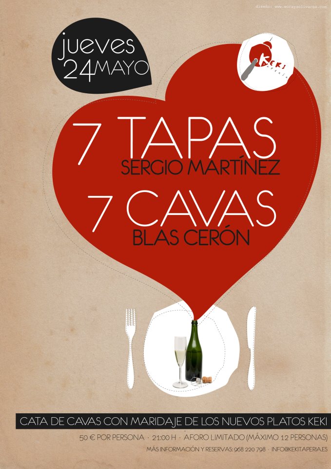 7 tapas, 7 cavas