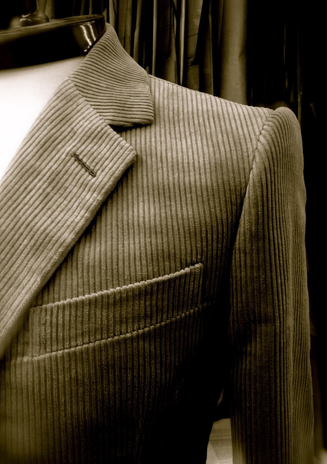 DAVIDE TAUB: Heavy Cotton 'Manchester Cloth' Bespoke Jumbo Corduroy ...