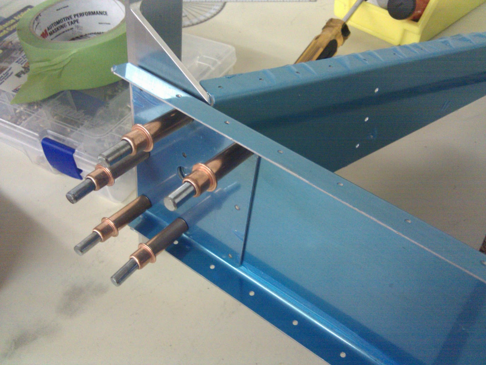 Vans RV-7 Build Log: Rudder Completion