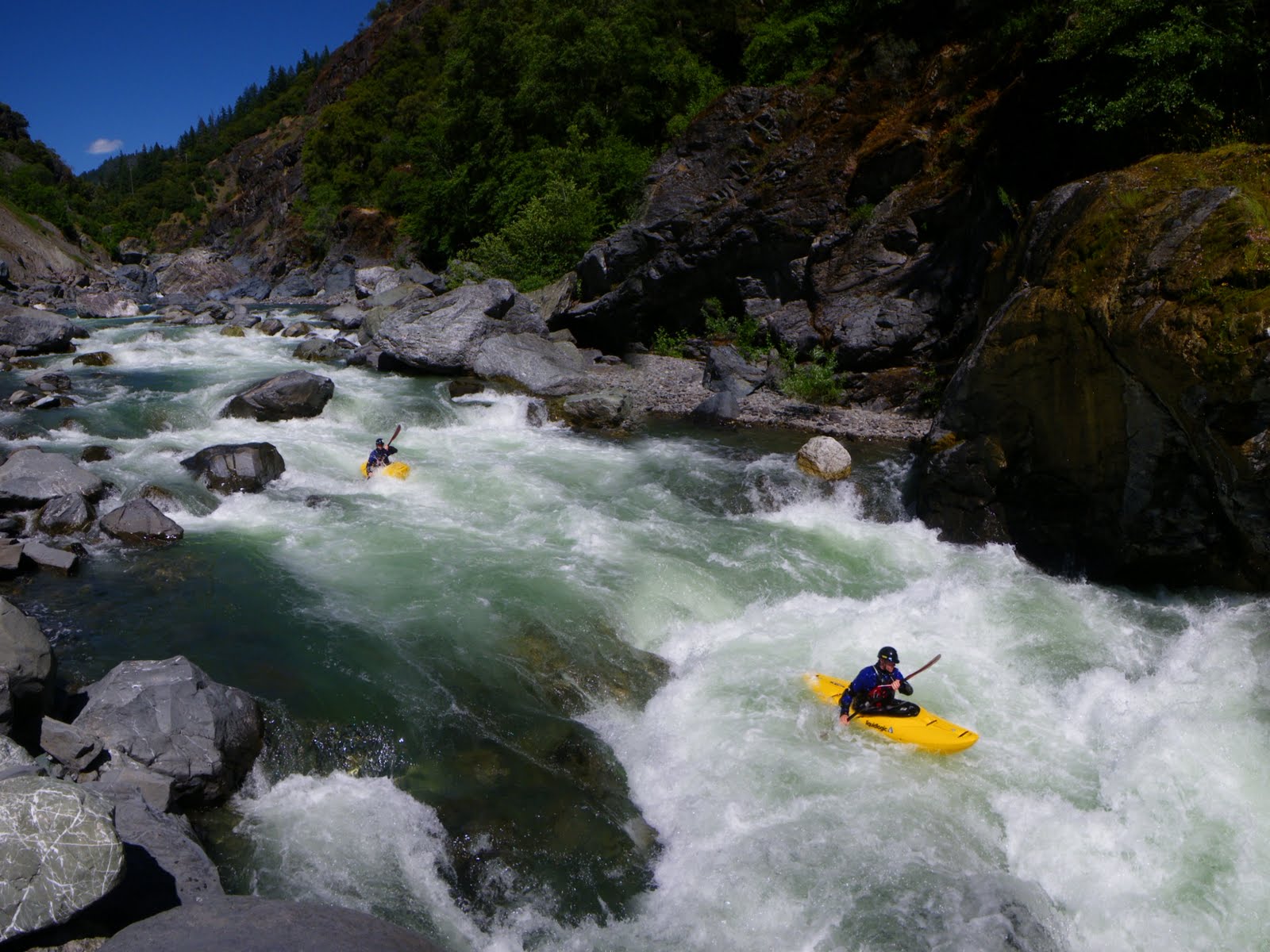 North Coast Paddling: Upper Middle Fork Eel River: Day Two