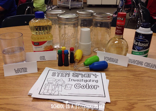 School Is a Happy Place: Color Themed STEM in the Classroom